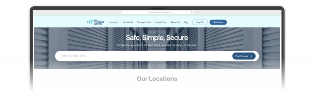 Leasing | Self-Storage Rental Software | Monument